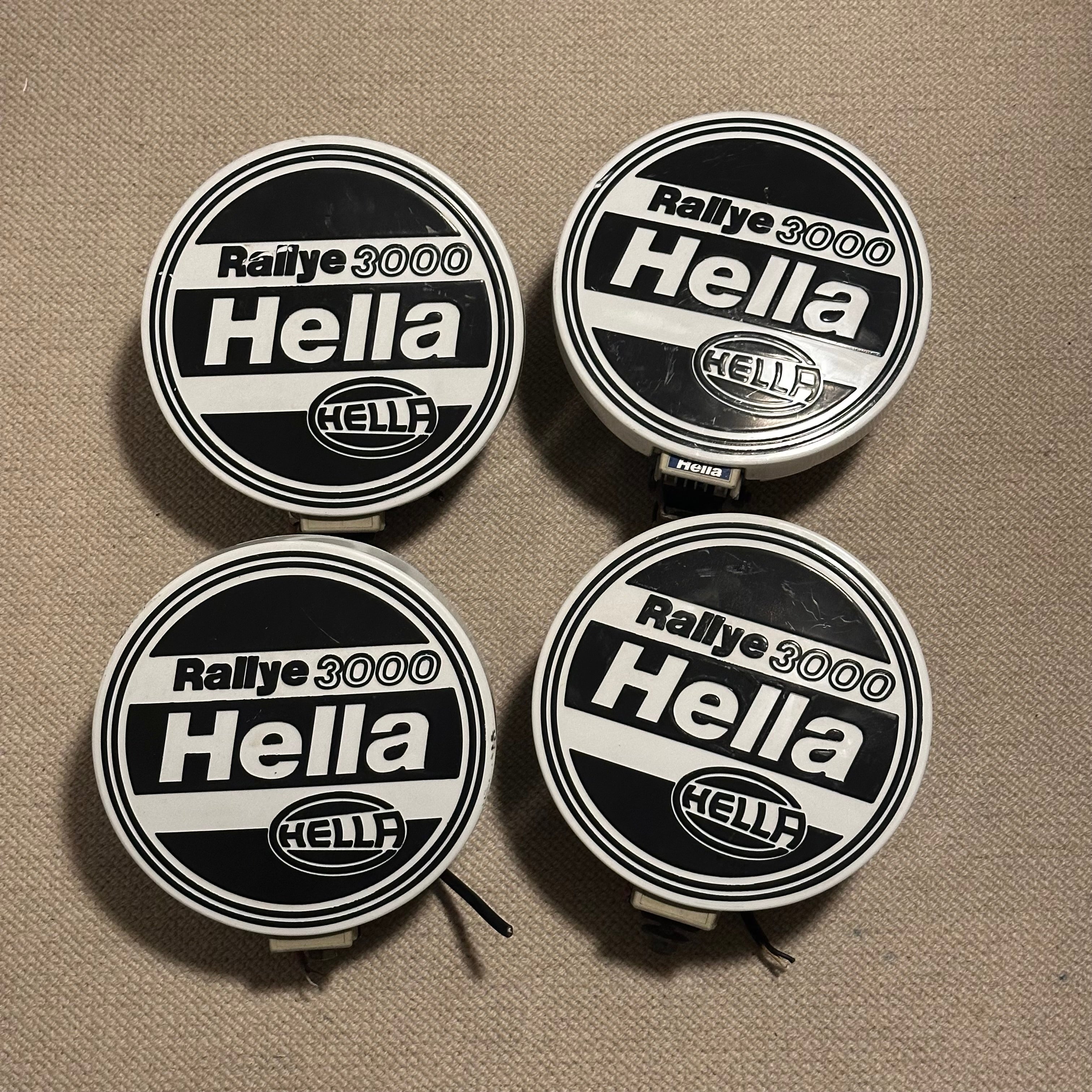 HELLA RALLYE 3000 SET OF 4 – Smet Works Land Rover Parts